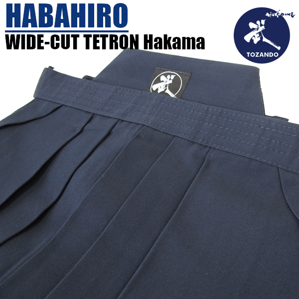 Habahiro: Wide-Cut Tetron Hakama — Tozando International