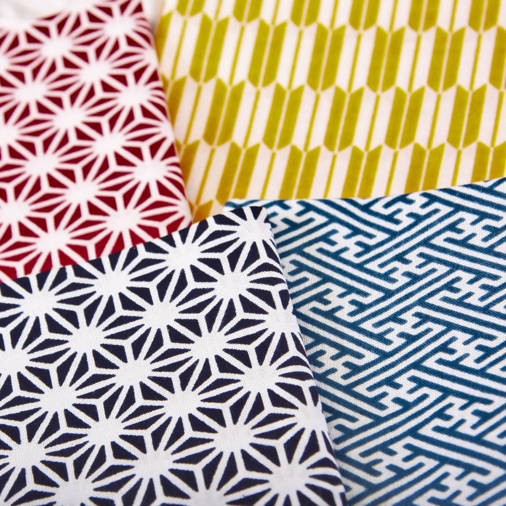 Traditional Design Tenugui (5 Tenugui Set) — Tozando International
