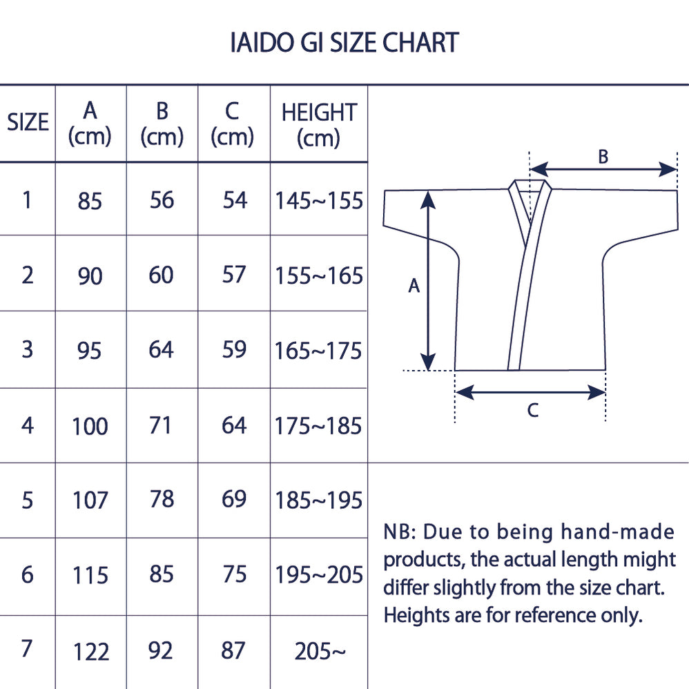 Iaido Uniforms — Tozando International